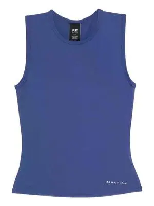 P.E Nation Foundation Muscle Tank Top - Blue