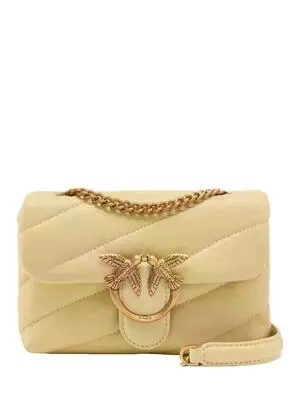 Pinko Love Puff Quilted Shoulder Bag - Neutrals
