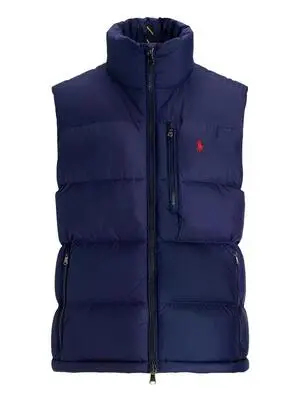 Polo Ralph Lauren Zipped Sleeveless Gilet - Blue