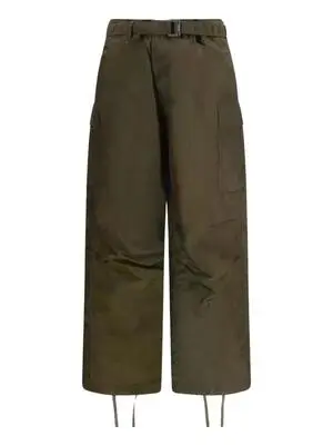 Sacai Twill Cargo Pants - Green