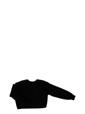 ON/OFF ESSENTIALS The Solace Crew Neck Sweatshirt - Black