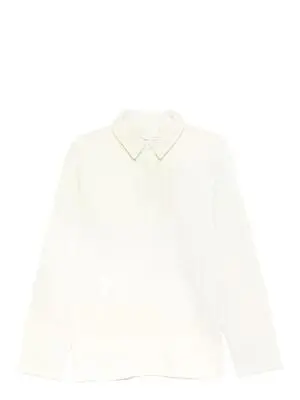 A.p.c. Long-sleeve Polo Top - Neutrals