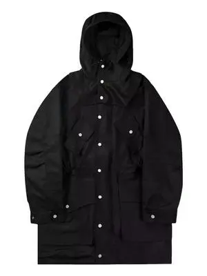 FFFPOSTALSERVICE Hooded Parka Coat - Black