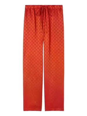 GUCCI GG Satin Trousers
