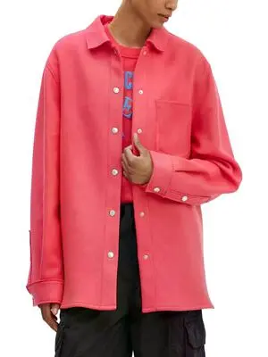 Moschino Button Pocket Jacket - Pink
