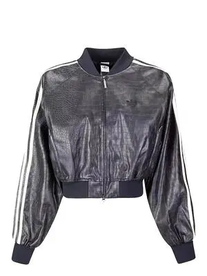 Adidas Sst Pleather Jacket - Black