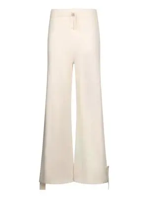 Liu Jo Drawstring-waistband Knit Track Pants - Neutrals