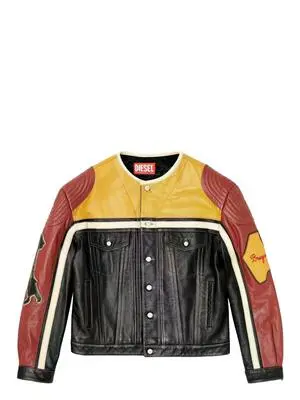 DIESEL® Leather Jacket - Black