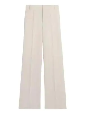 TOD'S Belt-loop Straight Trousers - Neutrals