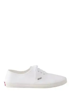 Prada Lace-up Sneakers - White