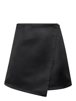 CO Asymmetric Wrap Skirt
