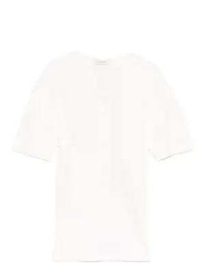 LEMAIRE Henley Fitted Top - Neutrals