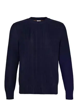 TOD'S Long-sleeve Crew Neck Sweater - Blue