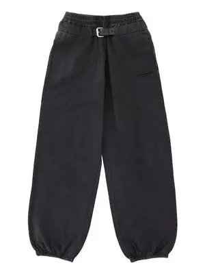 Alexander Wang Buckled Track Pants - Black