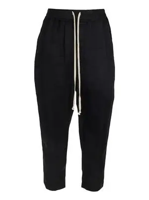 Rick Owens Drawstring Trousers - Black