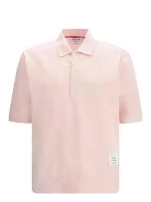 Thom Browne Short-sleeve Polo Shirt - Pink