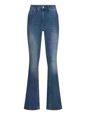 Liu Jo High-rise Five-pocket Jeans - Blue