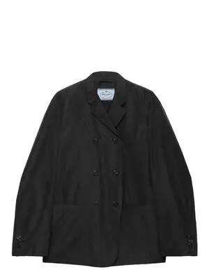 Prada Double-breasted Blazer - Black