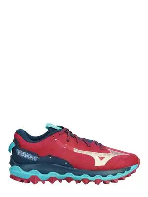 Mizuno Logo Sneakers - Red