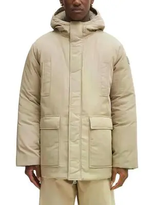 Maison Kitsuné Flap-pocket Hooded Jacket - Neutrals