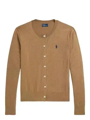 Polo Ralph Lauren Long-sleeve Buttoned Cardigan - Brown