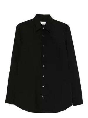 LARDINI Button-up Shirt - Black