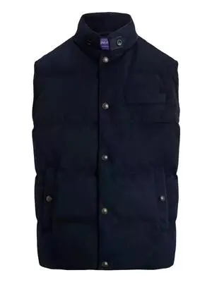 Ralph Lauren Purple Label Carleton Padded Gilet - Blue