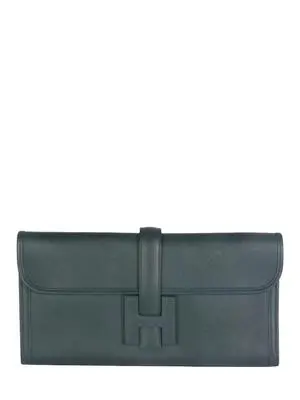 Hermès Elan 29 Clutch - Green
