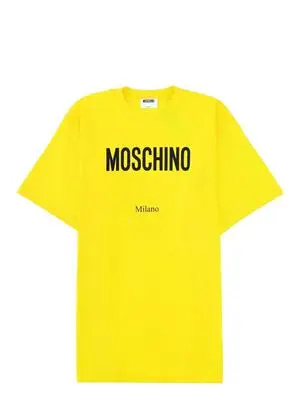 Moschino Logo-print T-shirt - Yellow