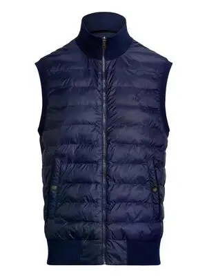 Polo Ralph Lauren Zip-fastening Quilted Gilet - Blue
