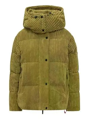AFTER/LABEL Kipnuk Corduroy-effect Hooded Jacket - Green