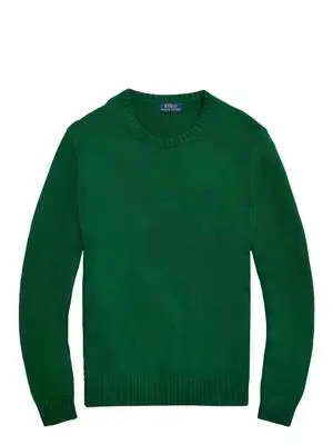 Polo Ralph Lauren Crewneck Sweater With Logo Embroidery - Green