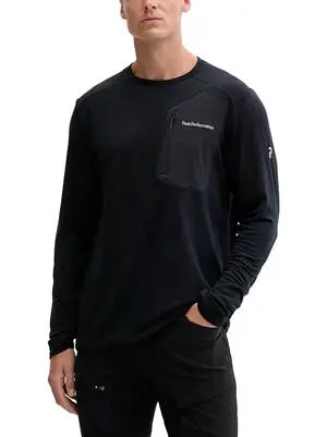 PEAK PERFORMANCE Freelight Zip-pocket T-shirt - Black