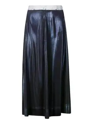 MAISON MARGIELA Four-stitch Midi Skirt - Blue