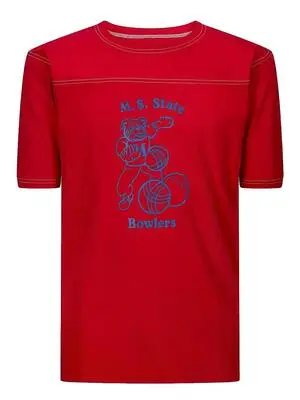 MAISON MARGIELA Margiela State Printed T-shirt - Red