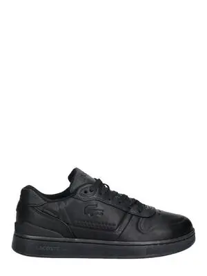 Lacoste T-clip Embossed-logo Sneakers - Black