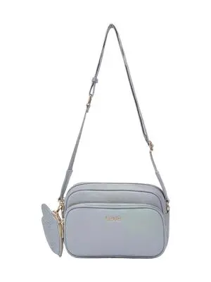 Liu Jo Cross Body Bag With Logo And Coin-purse - Blue