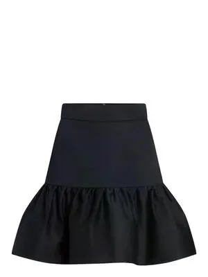 PATOU Mini Skirt With Ruffled Hem