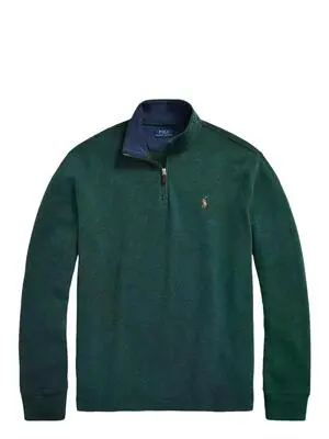 Polo Ralph Lauren Polo Pony Half-zip Sweater - Green
