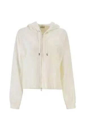 Brunello Cucinelli Cotton Jersey Zip-up Hoodie - Neutrals