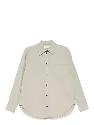 Victoria Beckham Patch-pocket Shirt - Green