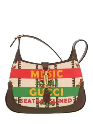Gucci 2020s Jackie Centennial Music Shoulder Bag - Neutrals