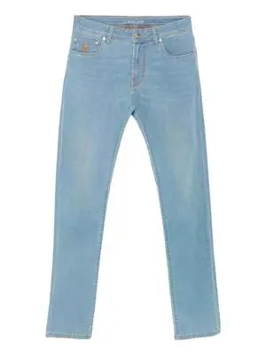 Corneliani Classic Five Pocket Jeans - Blue