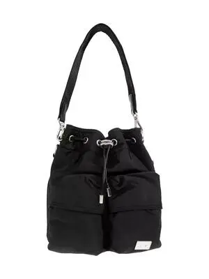 DIESEL Drawstring-closure Bucket Bag - Black