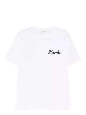 LANVIN Logo T-shirt - White