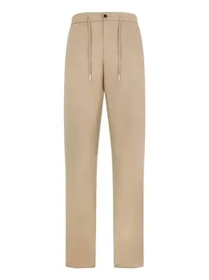 BILLIONAIRE Drawstring-waistband Trousers - Neutrals