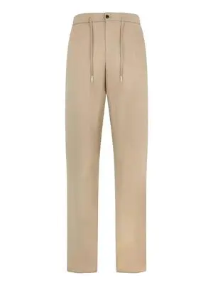 BILLIONAIRE Drawstring-waistband Trousers - Neutrals