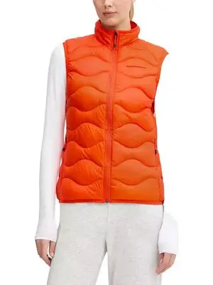PEAK PERFORMANCE Helium Quilted Zip Jacket - Orange