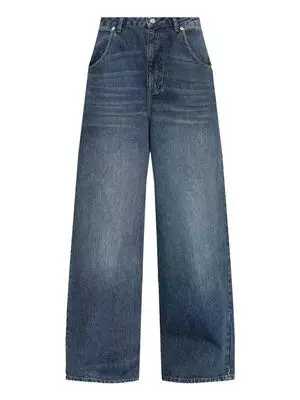 Officine Générale Mora Wide-leg Jeans - Blue