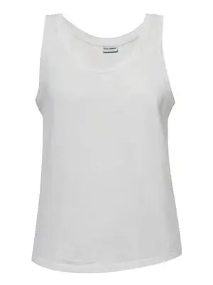 Dolce & Gabbana Sleeveless Top - White